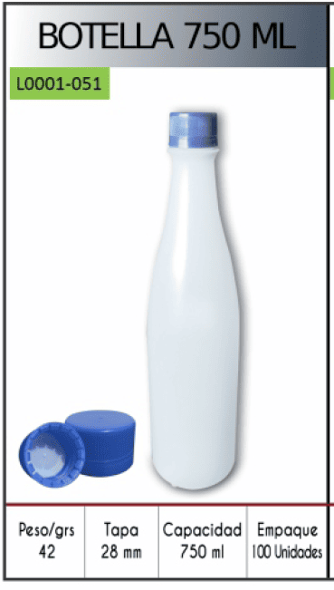 BOTELLA 750 ML – Grupo Polytec